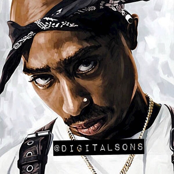 Tupac - Etsy
