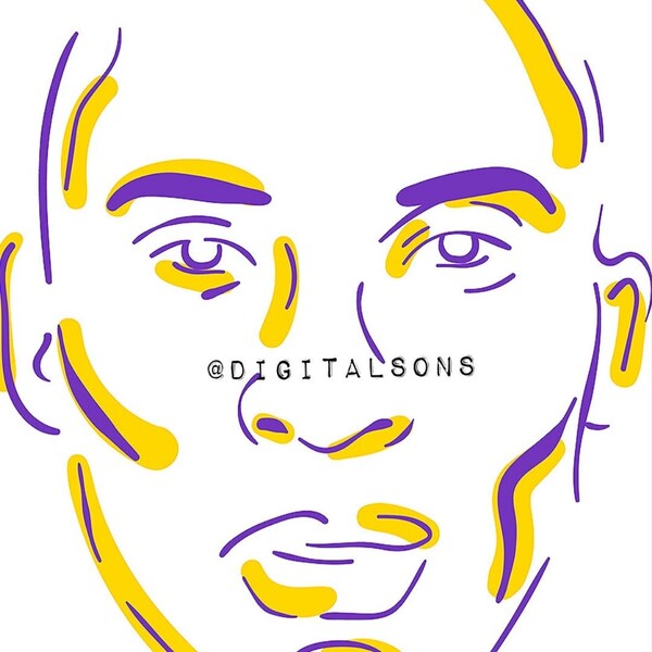 Kobe Face Png - Etsy