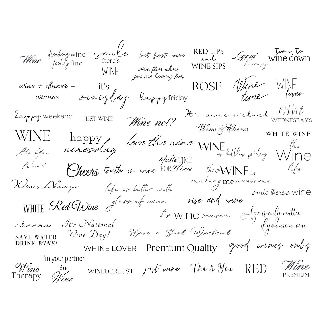 Wine Instagram Templates Bundle | Covers & Stickers (canva) - Etsy