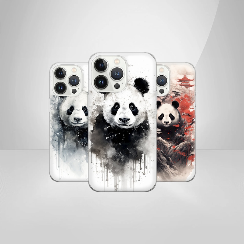 iPhone 12 Pro Panda Case - Etsy