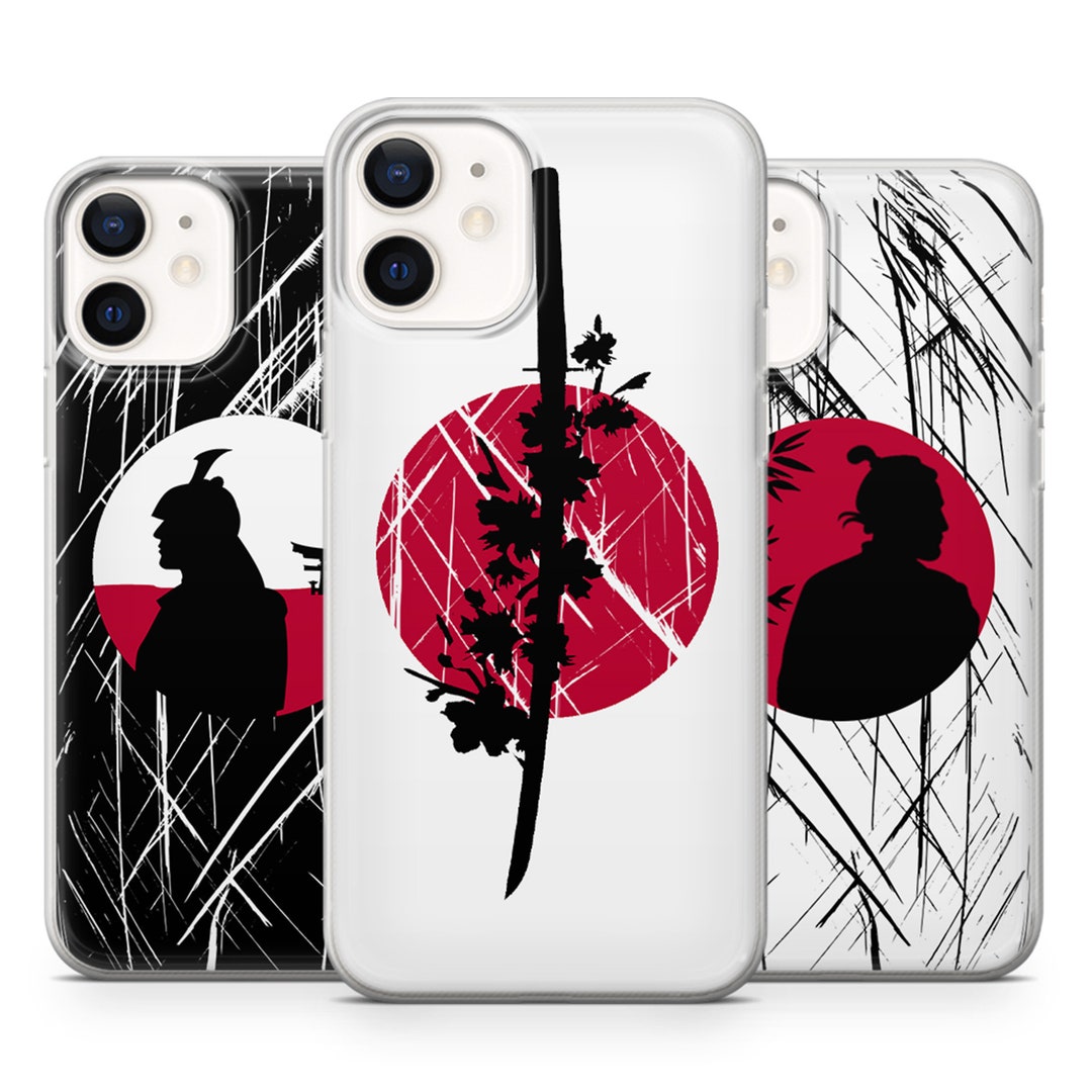 Samurai Phone Case Ronin Cover Japan for iPhone 15 14 13 12 Pro 11 XR 8 ...