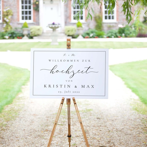 Welcome Sign Wedding Wedding Welcome Sign Wedding - Etsy