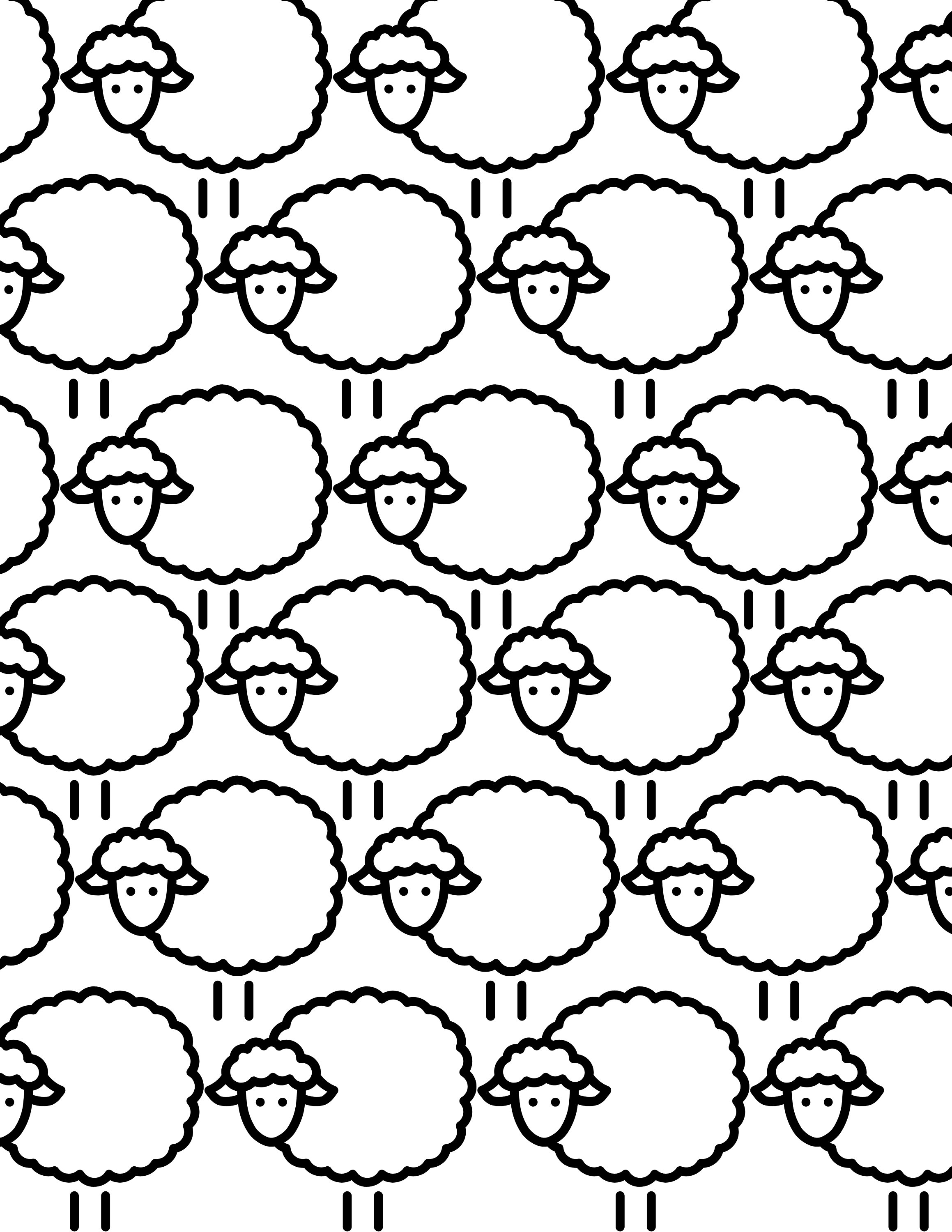 Animal Pattern Coloring Pages Digital Download 20 Page - Etsy