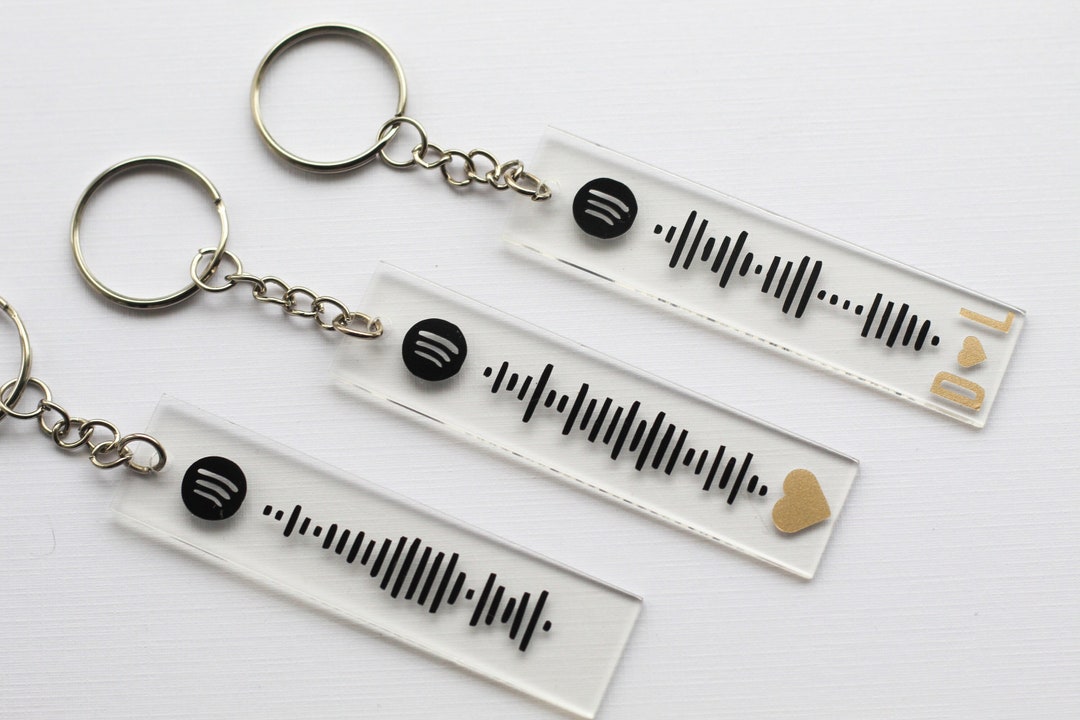 Spotify Code Keyrings | Song Keyring - Etsy UK
