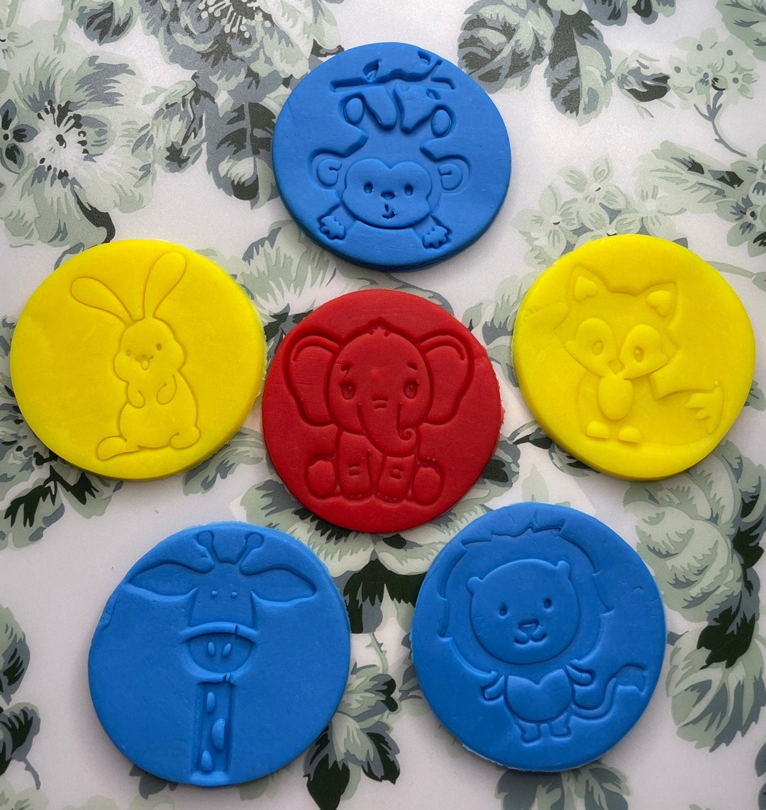 Animals Fondant Cookie Embosser Stamps Icing Stamps UK - Etsy