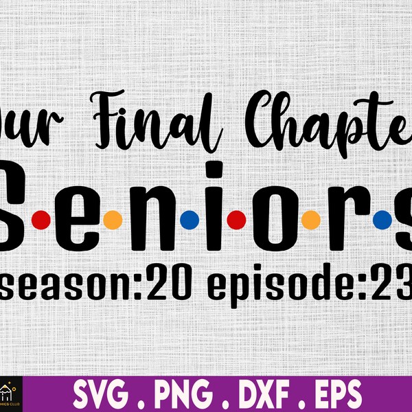 Our Final Chapter Senior Svg - Etsy