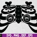 Halloween Skeleton Gaming Controllers Svg Png Haloween Gamer - Etsy