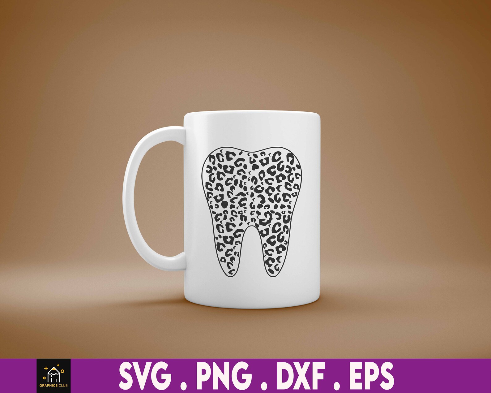 Tooth Svg Dental Svg Teeth Svg Dentist Tooth Svg Leopard - Etsy