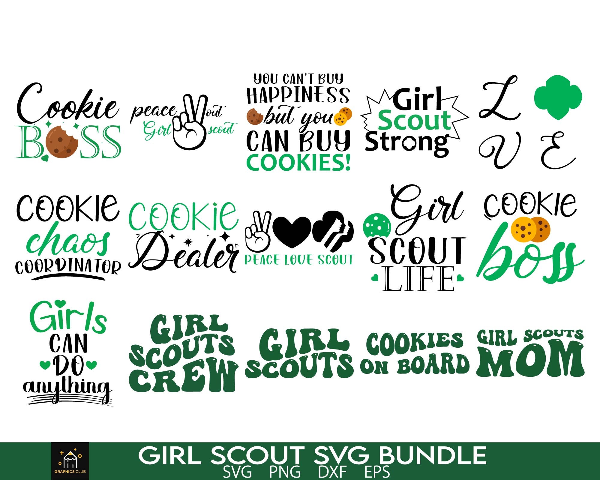 Girl Scout SVG Bundle Girl Scout Sayings Logo Girl Scout PNG - Etsy UK