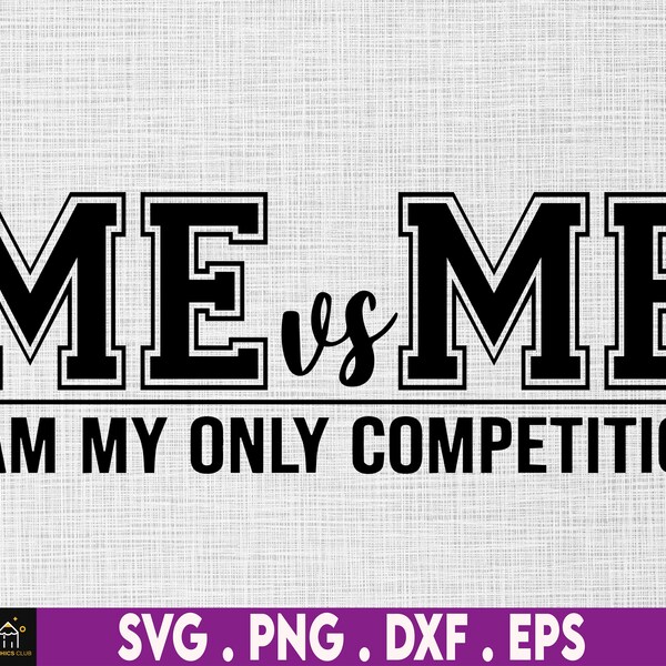 Me Vs Me Svg - Etsy
