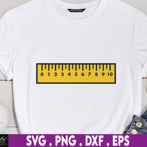 Ruler Ruler Svg Back to School Back to School Svg Math - Etsy