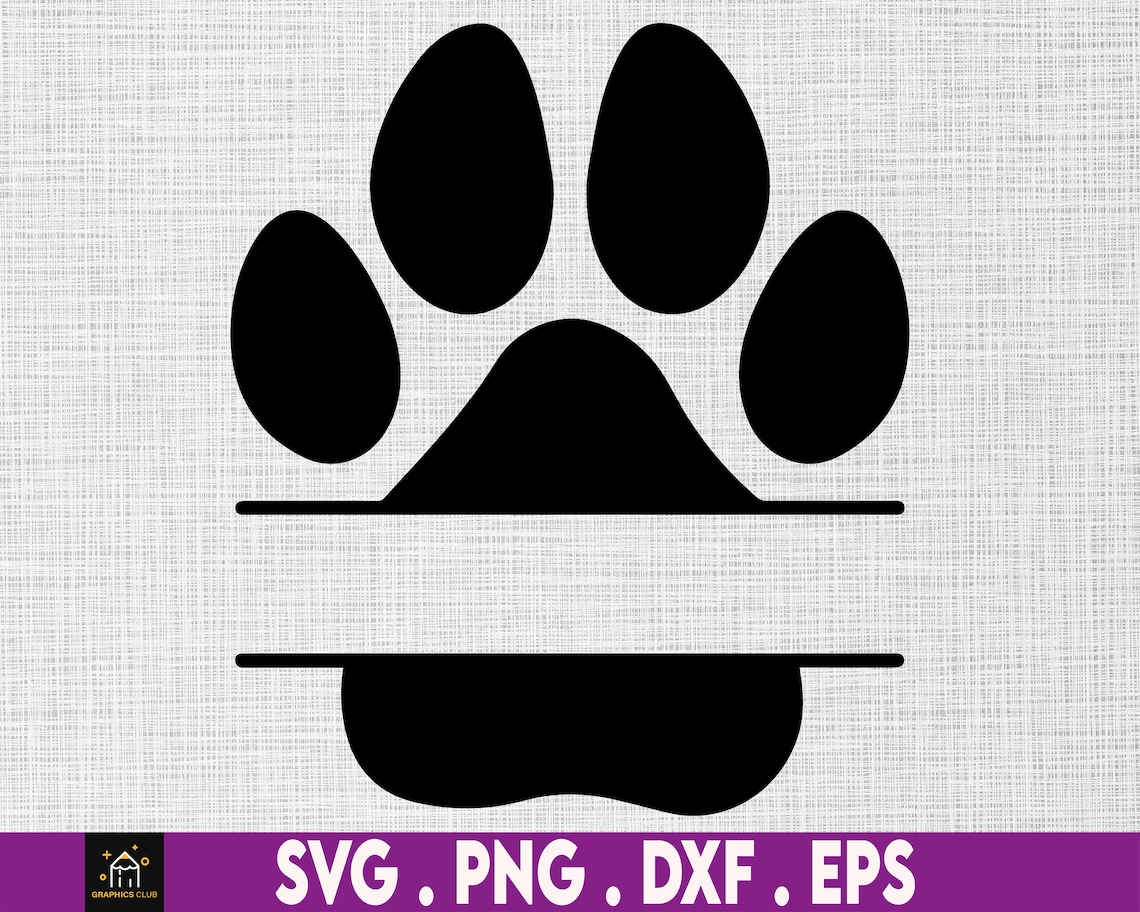 Paw Print Svg Dog Paw Print Svg Dog Paw Svg Paw Svg Dog - Etsy