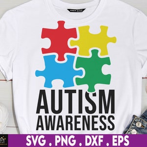 Autism Awareness Svg, Puzzle Piece Svg, Autism Support, 2nd April Svg ...