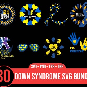 Down Syndrome SVG Bundle, Down Syndrome Awareness Svg, Boy Down ...