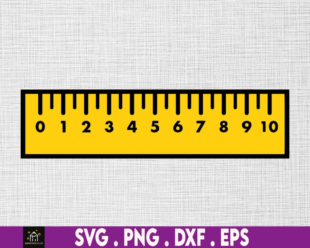 Ruler Ruler Svg Back to School Back to School Svg Math - Etsy