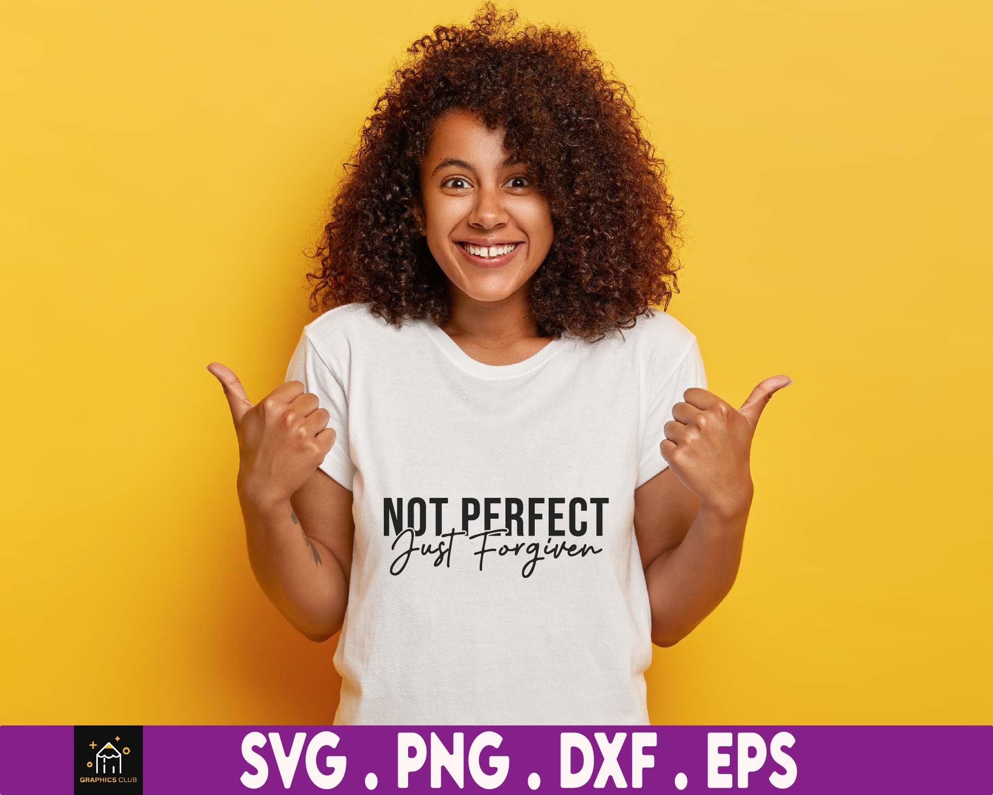 Not Perfect Just Forgiven Svg Christian Svg Self Love - Etsy