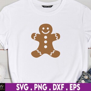 Gingerbread Man Svg, Christmas SVG, Baking SVG, Digital Download Files ...