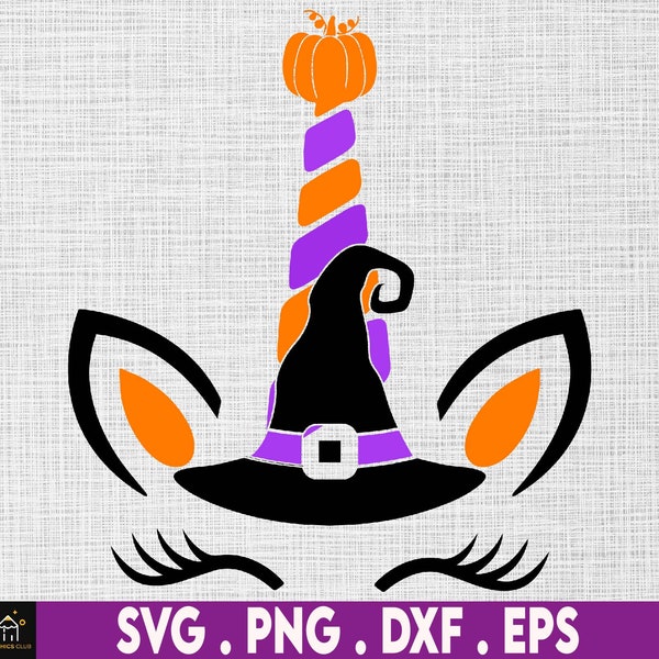Witch Unicorn Svg - Etsy UK