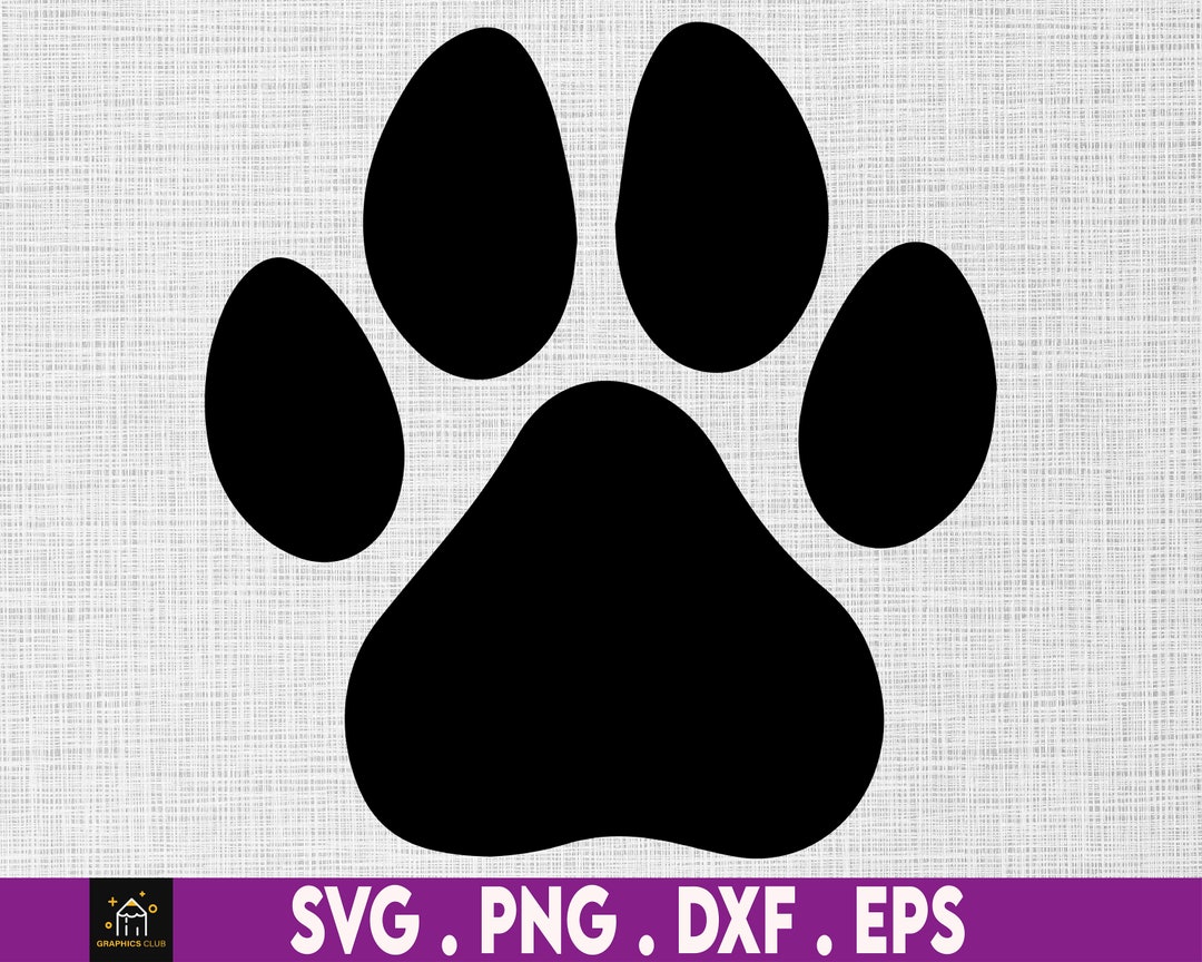 Paw Print svg, dog paw print svg, dog paw svg, paw svg, dog mom svg ...