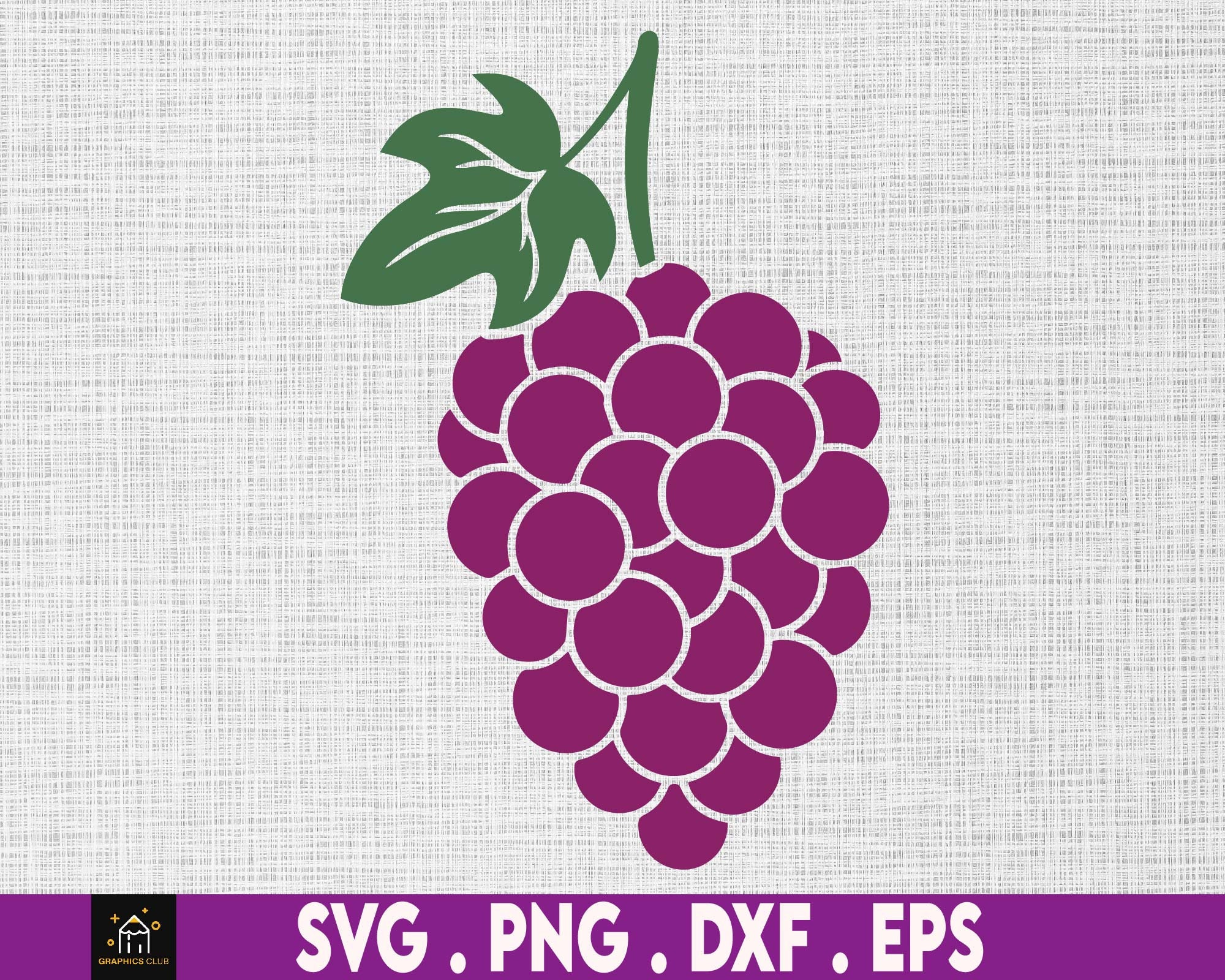 Grapes Grapes Svg Grape Svg Fruit Summer Svg Purple Grape - Etsy