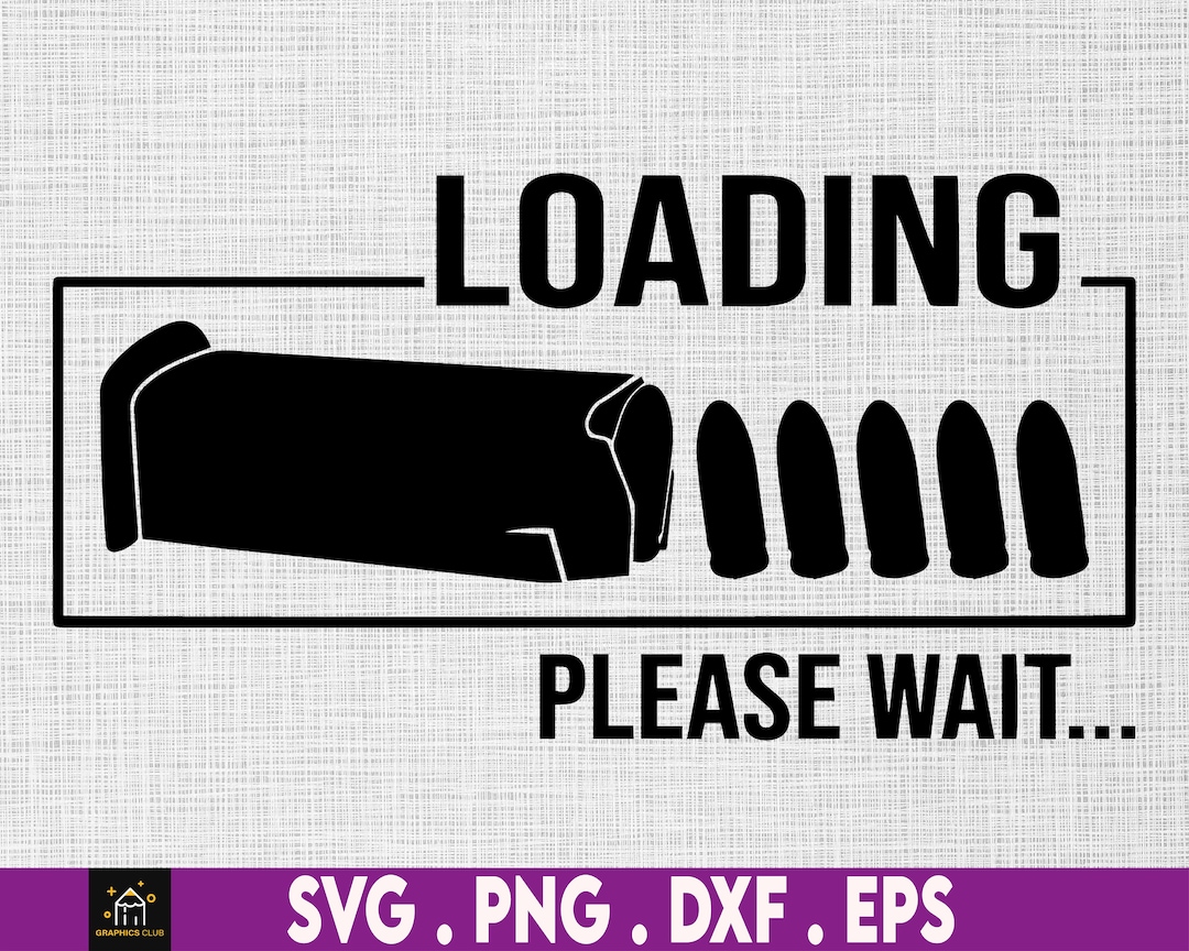 Loading Please Wait Svg, Bullet Flag Svg, Gun Flag Svg, Rifle Flag Svg ...