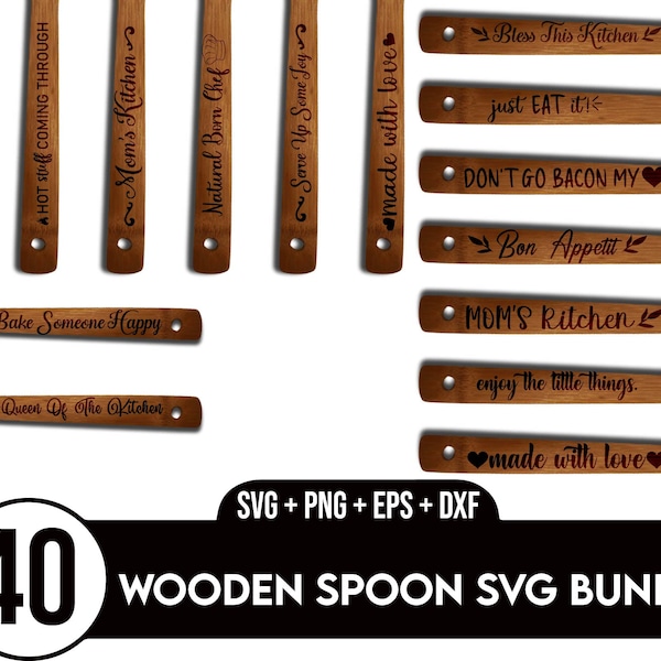 Wooden Spoon Svg - Etsy