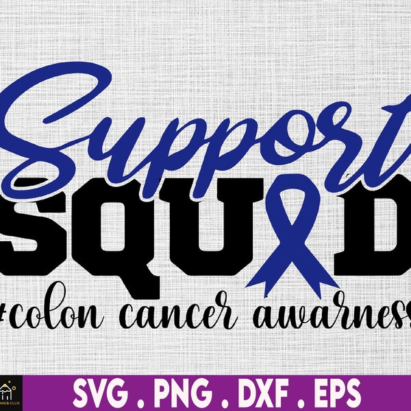 Colon Cancer Design Svg - Etsy