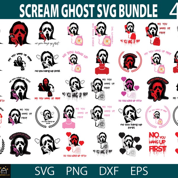 Scream Phone Svg - Etsy