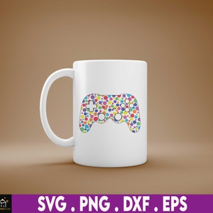 Game Controller International Dot Day Gamers Svg Png, Multicolor ...