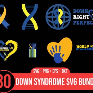 Down Syndrome SVG Bundle, Down Syndrome Awareness Svg, Boy Down ...