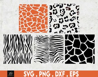 Tiger Alphabet Svg Animal Skin Letters Clipart (Instant Download) - Etsy