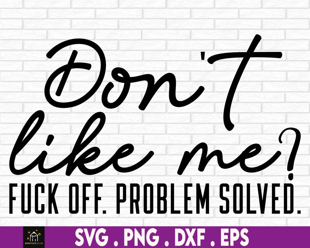 Profanity Shirt Svg, Funny Offensive Mug, Vulgar Saying Svg, Swear ...