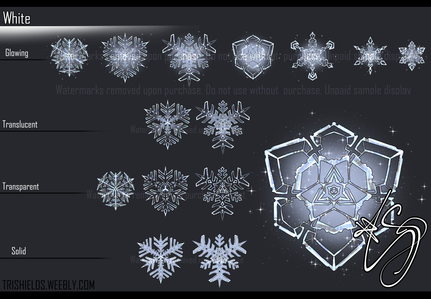 Frozen Fantasy Asset Pack - Etsy