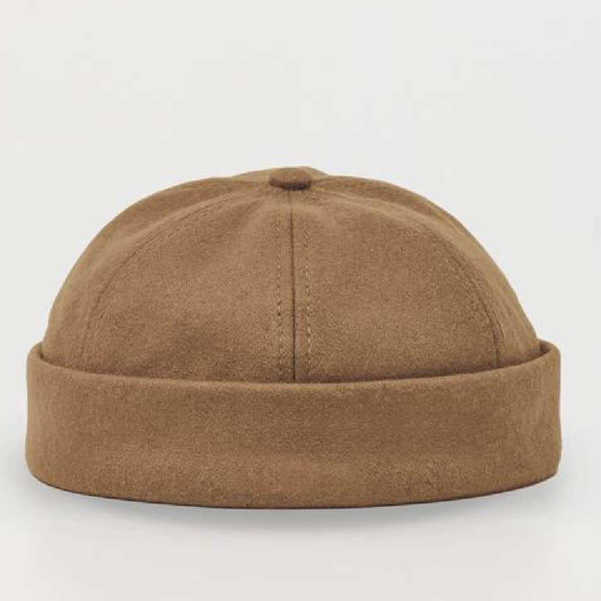 Wool Docker Cap: Minimalist Brimless Sailor Skullcap - Etsy