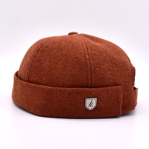 Wool Docker Cap: Brimless Sailor Fisherman Hat - Etsy