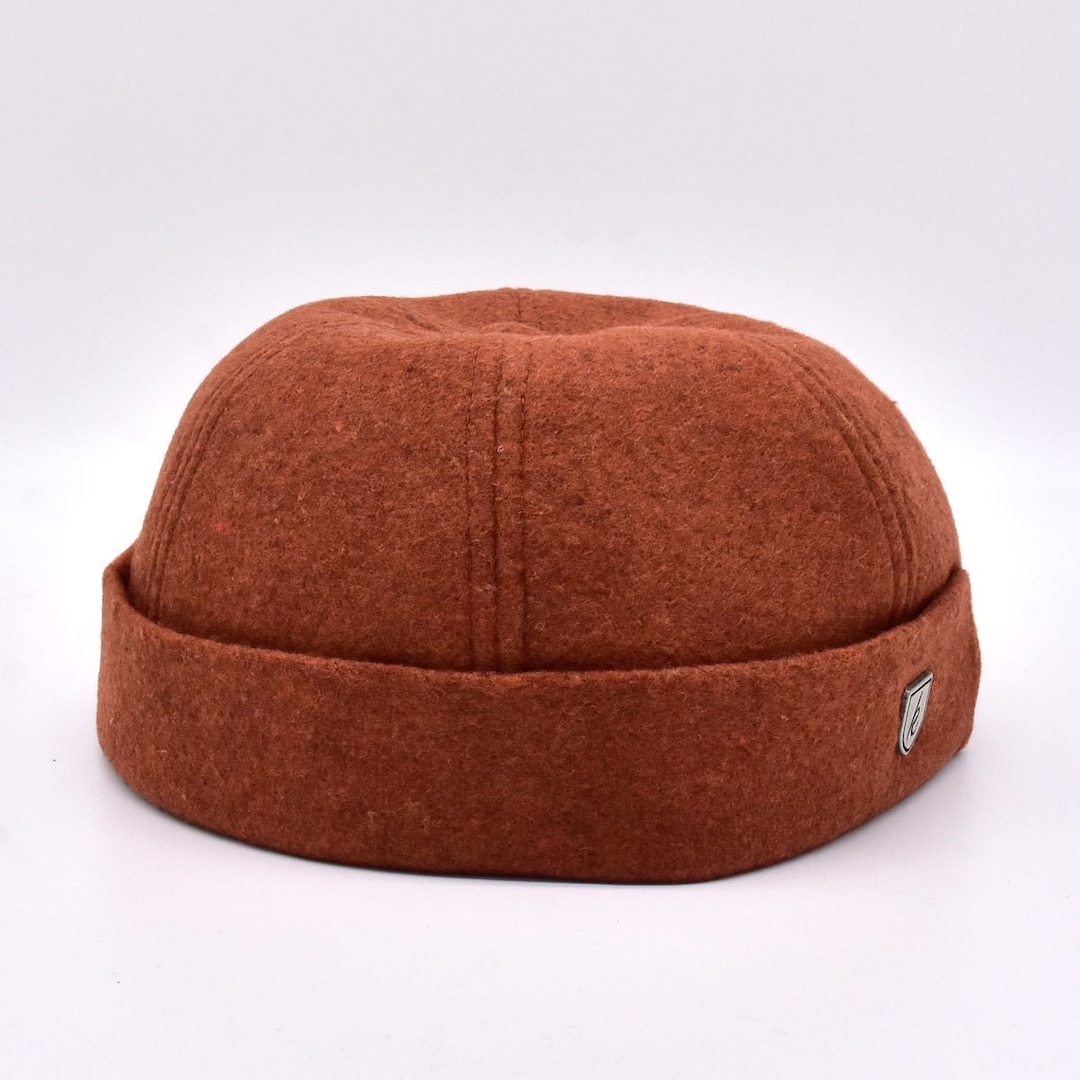 Docker Cap | Wool Docker Hat | Modern Docker Hat | Brimless Beanie ...