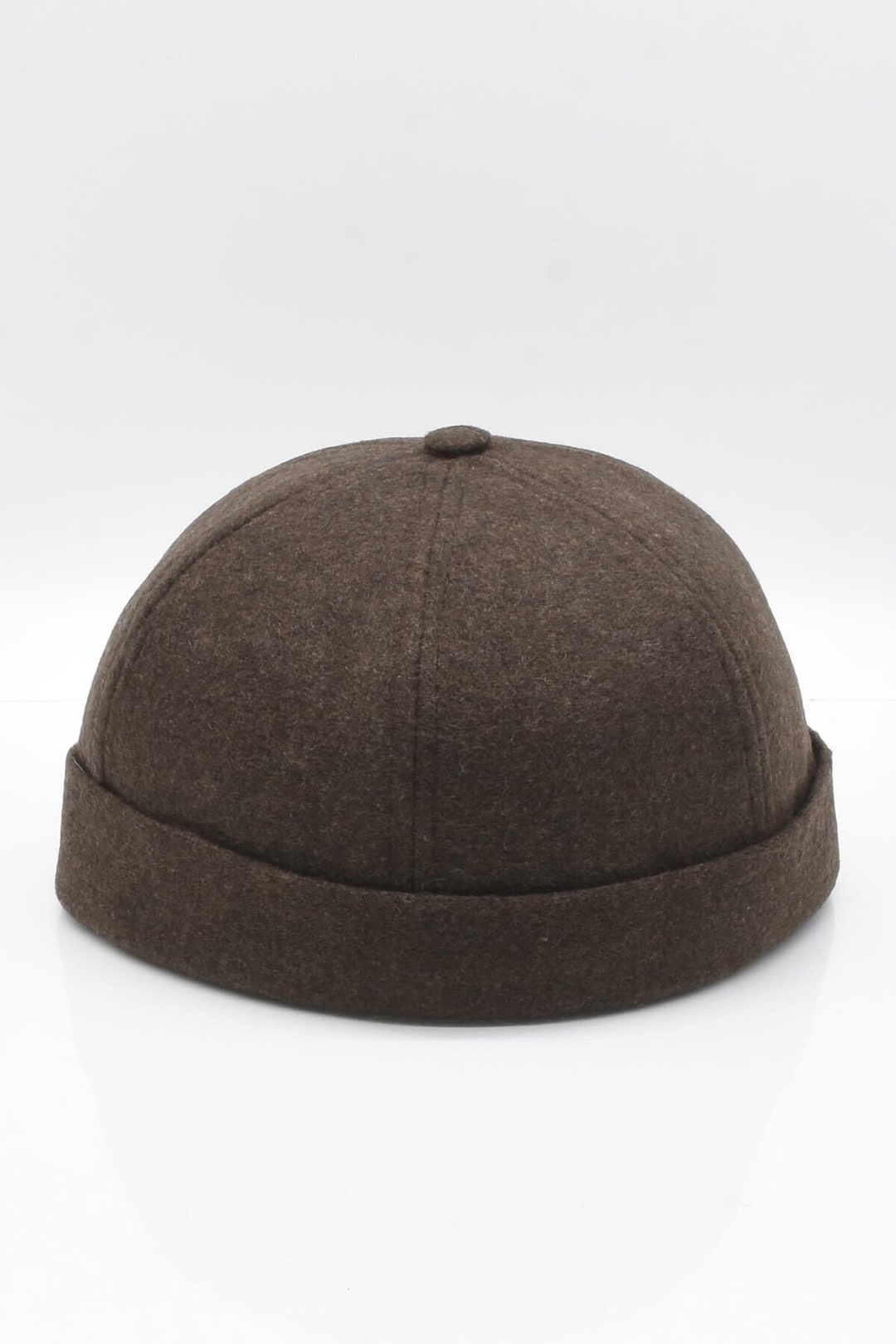 Wool Dock Worker Cap: Melton Wool Sailor Hat - Etsy