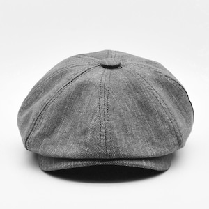 Cotton Newsboy Cap: Vintage Style 8 Panel Gatsby Hat - Etsy
