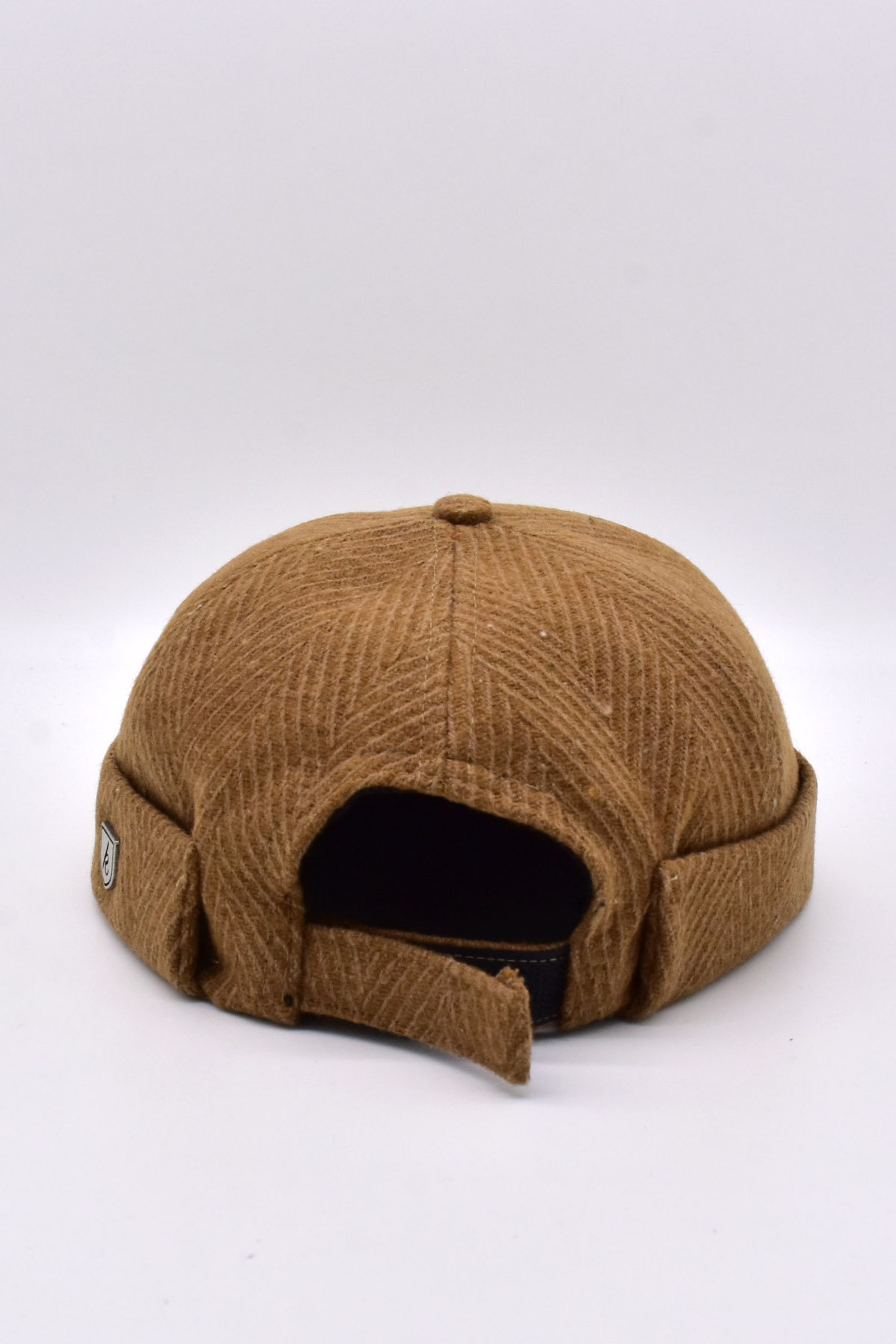 Women Winter Docker Hat Brown | Minimal Beanie Cap | European Style ...