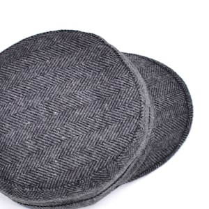 Wool Military Cadet Cap: Adjustable Winter Camper Hat - Etsy
