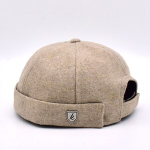 Wool Docker Cap: Brimless Sailor Fisherman Hat - Etsy