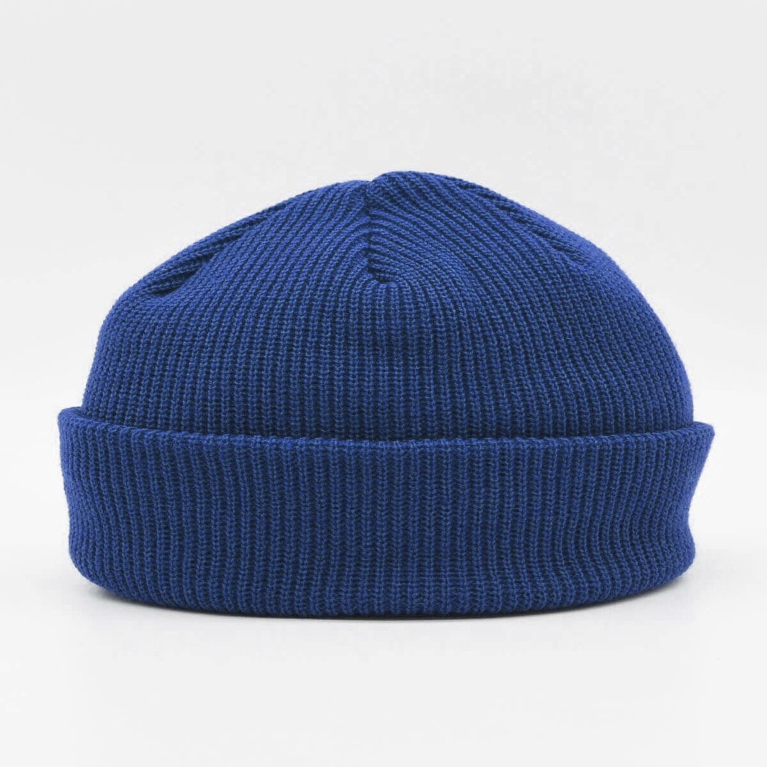 Kulahtr Knit Docker Beanie: Minimalist Unisex Winter Hat - Etsy
