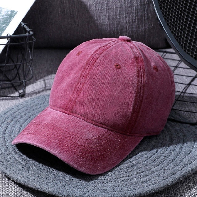 Pigment Dyed Baseball Cap Men Summer Hat Adjustable Summer - Etsy