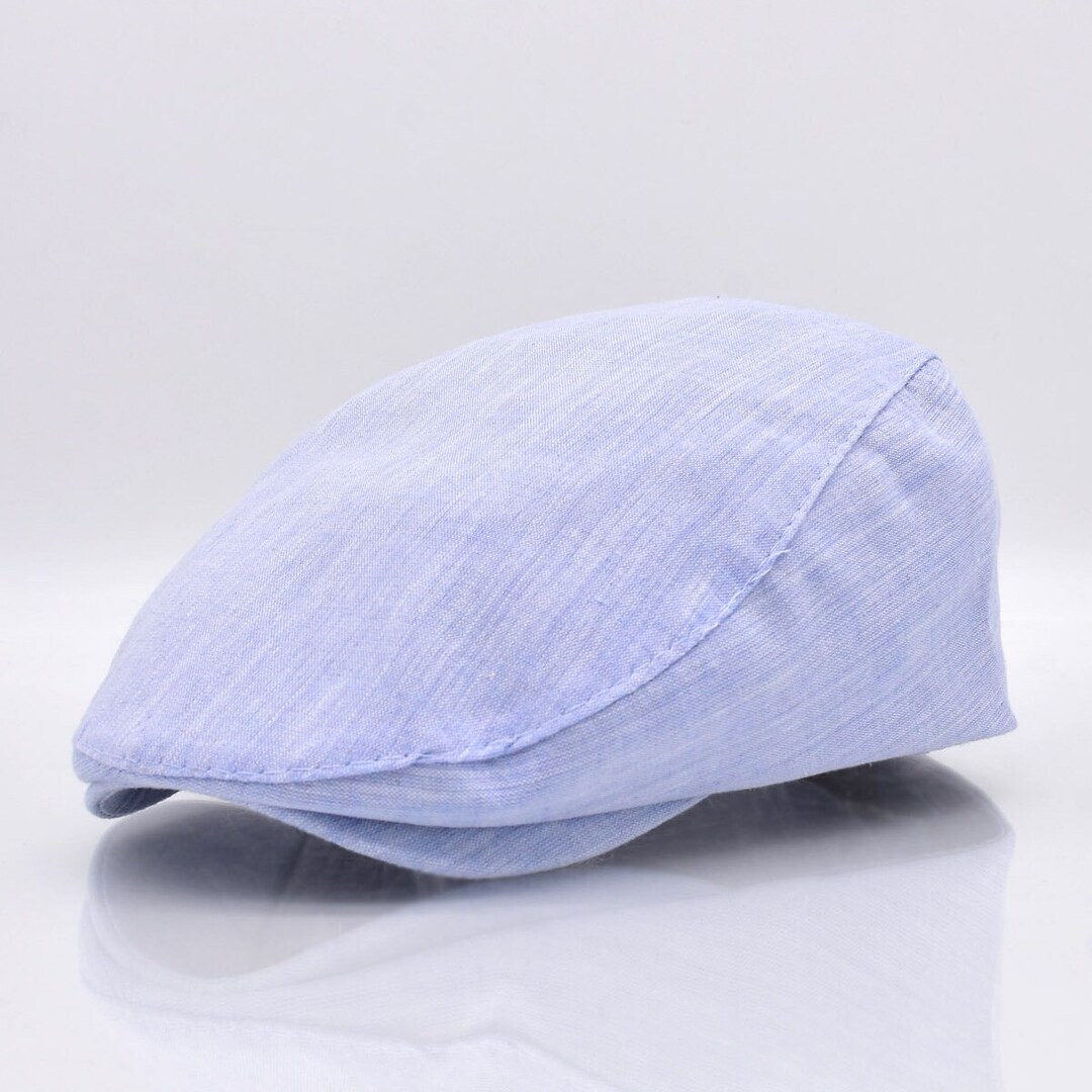 Cotton Flat Cap: Summer Baker Boy Hat, Peaky Blinders Style - Etsy
