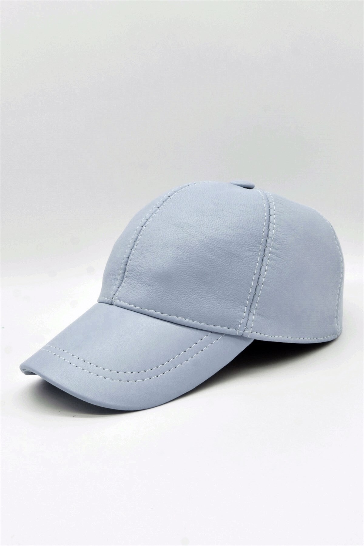 Handmade Sheepskin Leather Baseball Cap: Adjustable Unisex Hat - Etsy