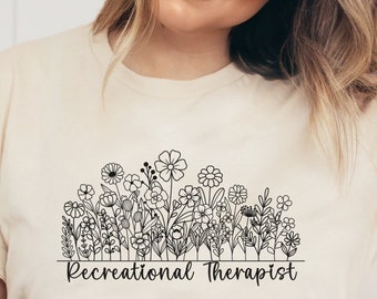 Therapeutic Recreation Shirt - Etsy