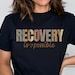 We Do Recover T-shirt - Recovery Shirt - Sober Shirt - Sobriety Tee ...