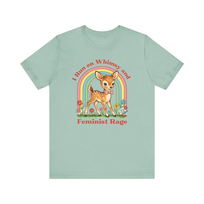 Whimsy and Feminist Rage Tee, Trendy Women's Rights, Girl & Women ...