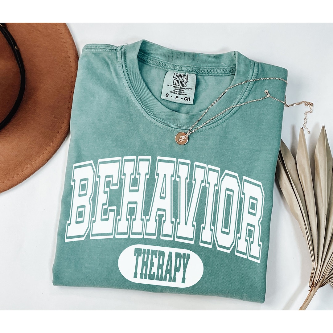 Behavior Therapy,behavior Analyst Bcba Shirt,aba Therapist Gift ...