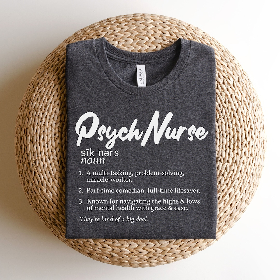 Psych Nurse Definition Shirt, RN ER Nurse Crewneck - Etsy